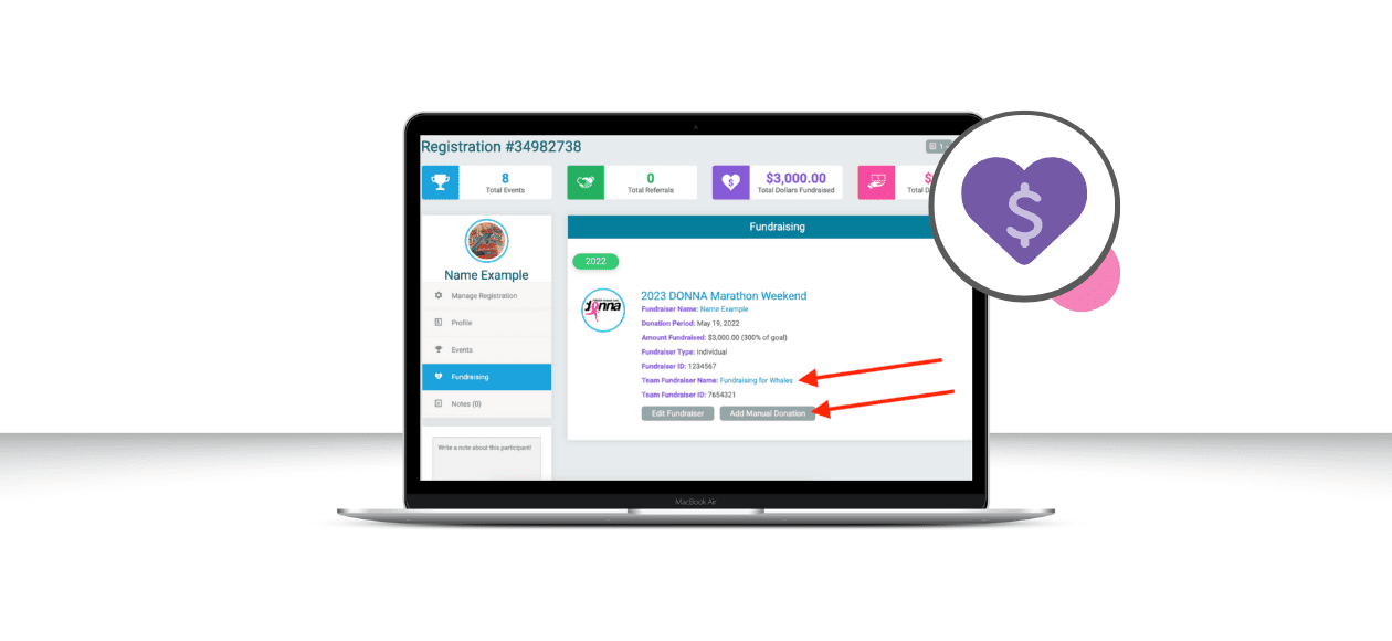 Fundraising Updates to Participant Management - GiveSignup