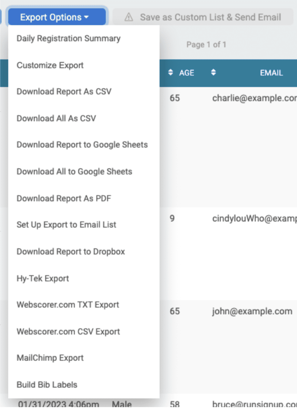 Integrations - GiveSignup