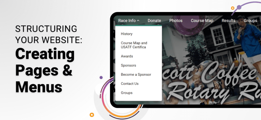 Structuring Your Website: Creating Pages & Menus - GiveSignup