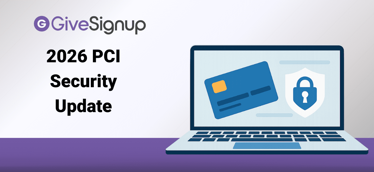 2026 PCI Security Update - GiveSignup
