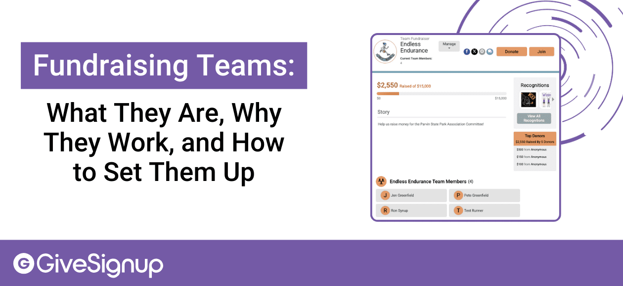 Fundraising Teams: What They Are, Why They Work, and How to Set Them Up ...